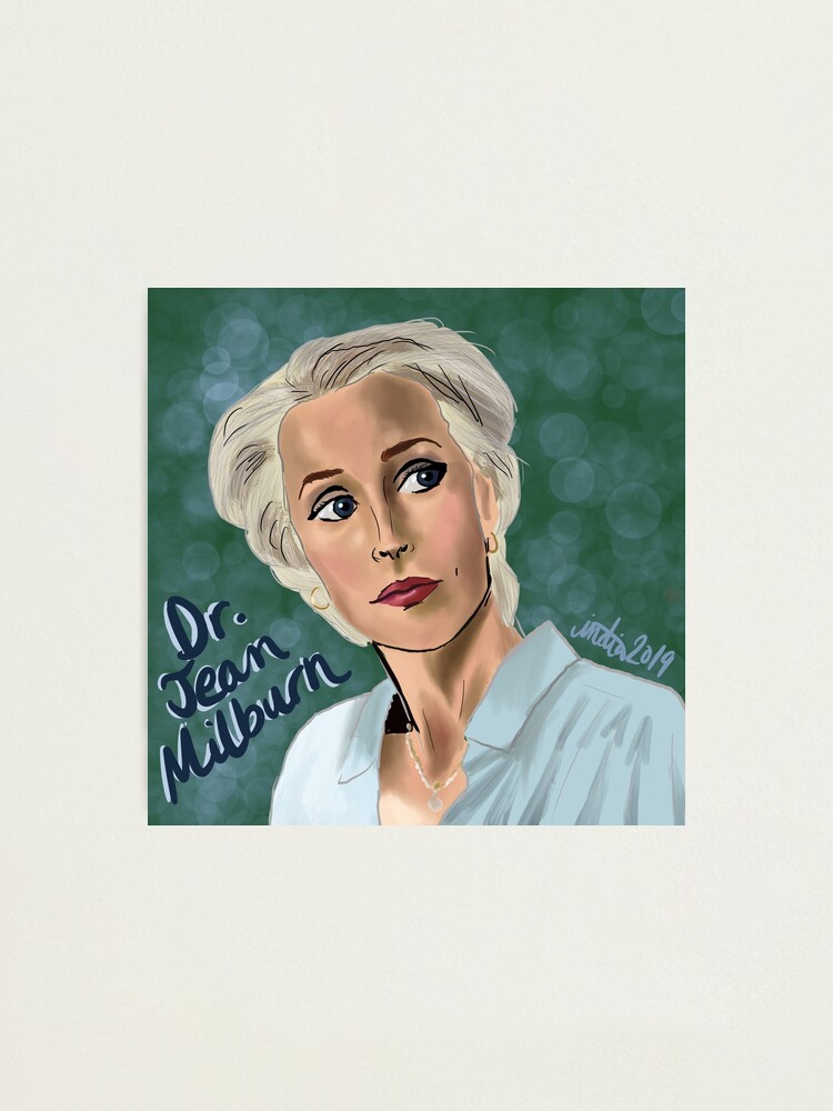 "Gillian Anderson as Jean Milburn " Photographic Print by indiaje ...