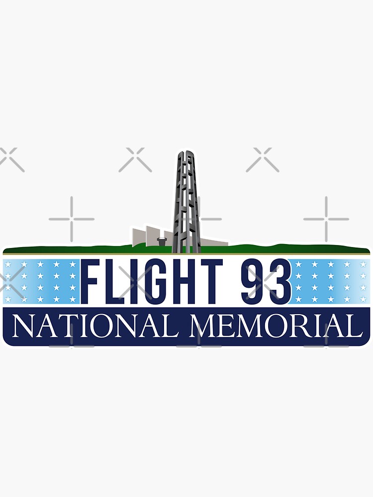 "Flight 93 National Memorial" Sticker for Sale by BradCow | Redbubble