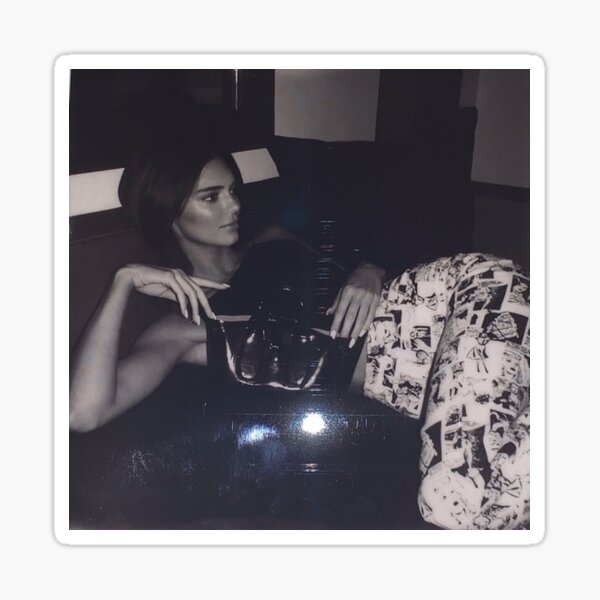 "Kendall Jenner" Sticker by Peearlxo | Redbubble