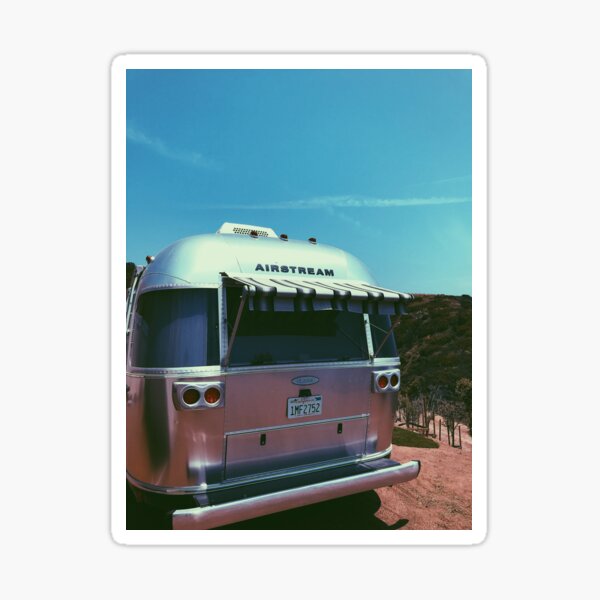 "Malibu Airstream" Sticker for Sale by kendyllflamini | Redbubble