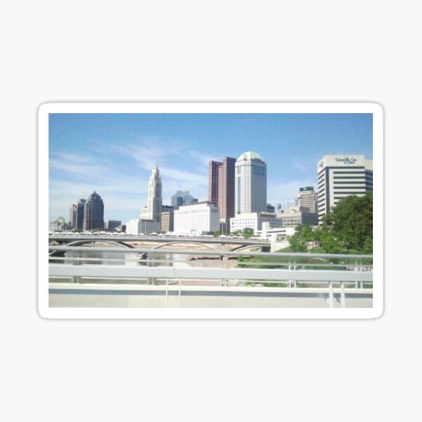 "Columbus Ohio" Sticker for Sale by AnimHeru | Redbubble