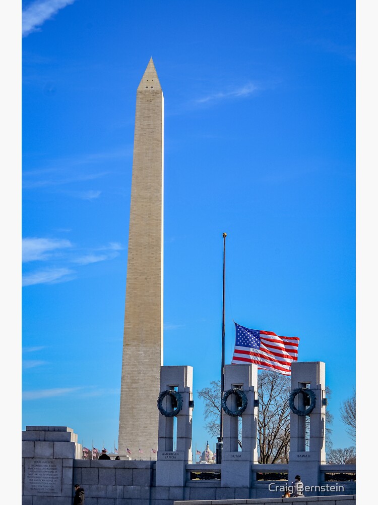 "Washington Monument" Sticker for Sale by cbernstein | Redbubble