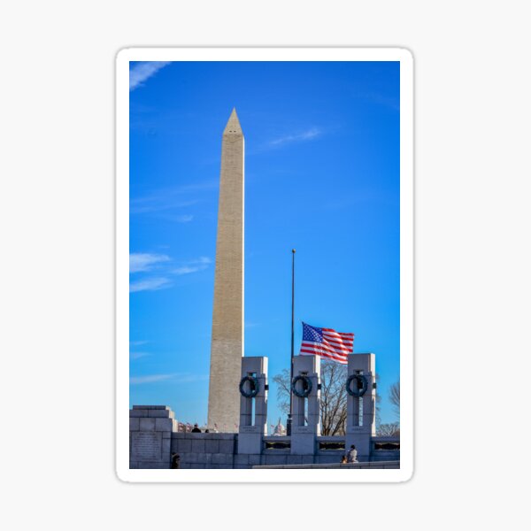 "Washington Monument" Sticker for Sale by cbernstein | Redbubble