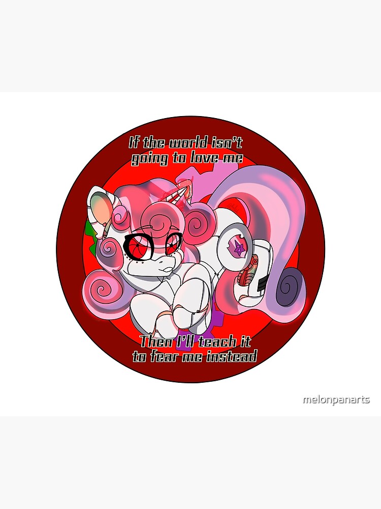 "Sweetie Bot (Angry)" Poster by melonpanarts | Redbubble
