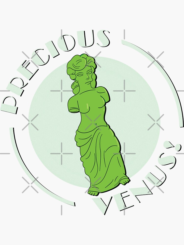 "Precious Venus" Sticker by rockbottomau | Redbubble