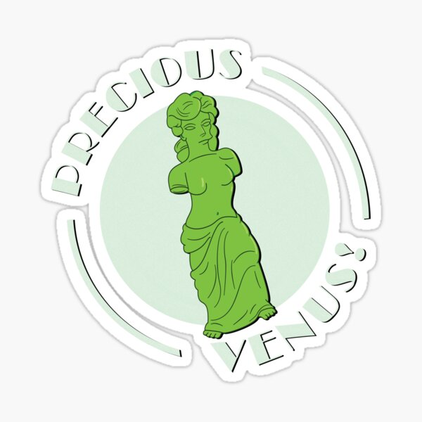 "Precious Venus" Sticker by rockbottomau | Redbubble