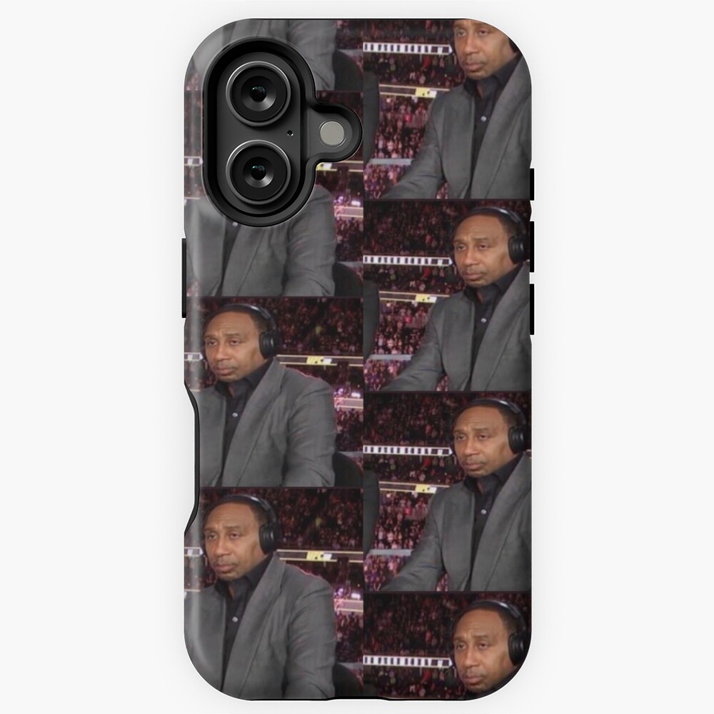 "Stephen A Smith Meme" Sticker for Sale by Players On Things | Redbubble