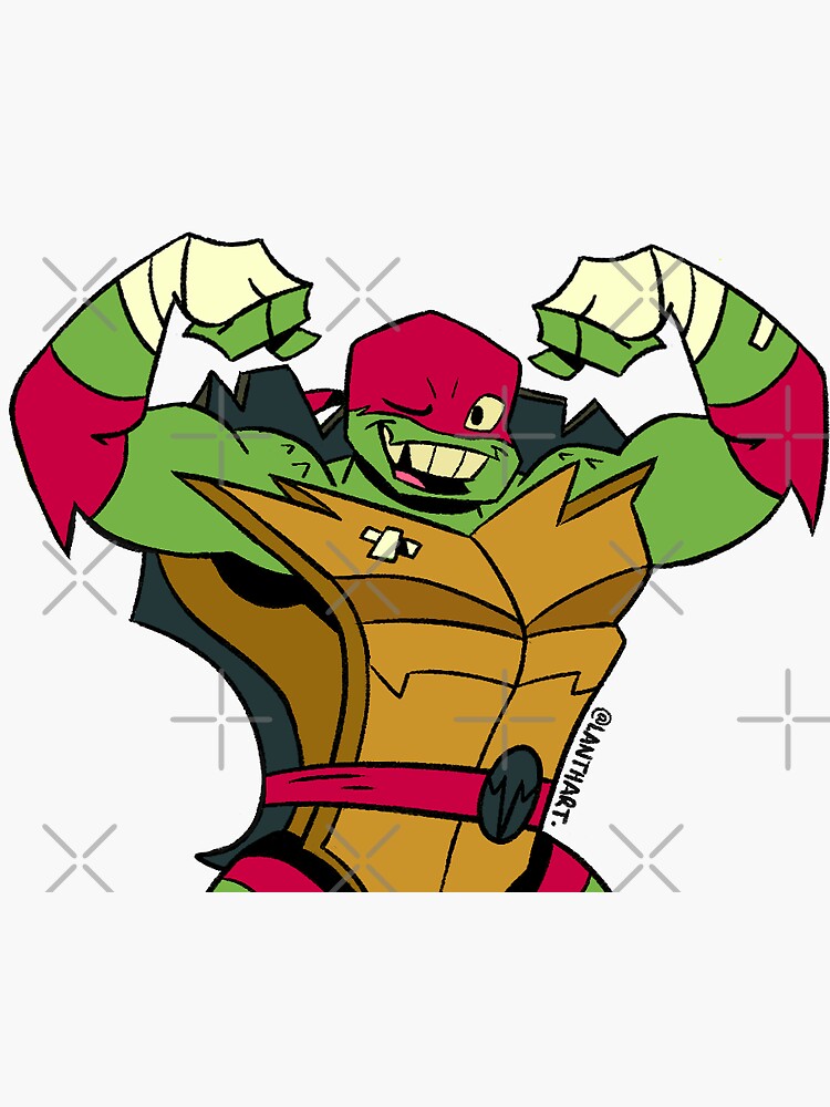 "Mad Raph!" Sticker by Lanthart | Redbubble