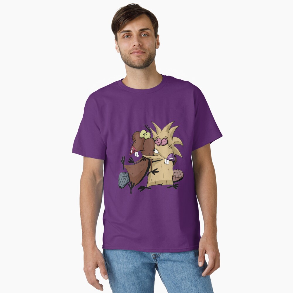 "Angry Beavers" Sticker for Sale by blacksnowcomics | Redbubble