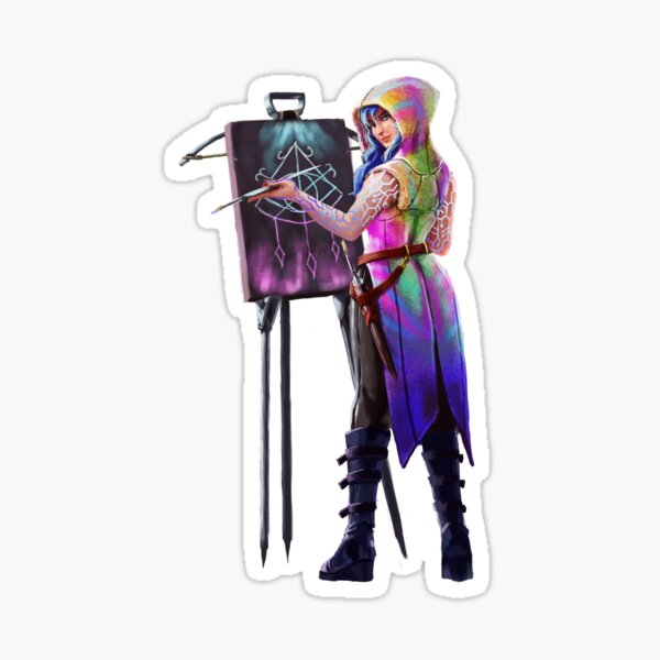 "Varia Character Art" Sticker by Concheck | Redbubble