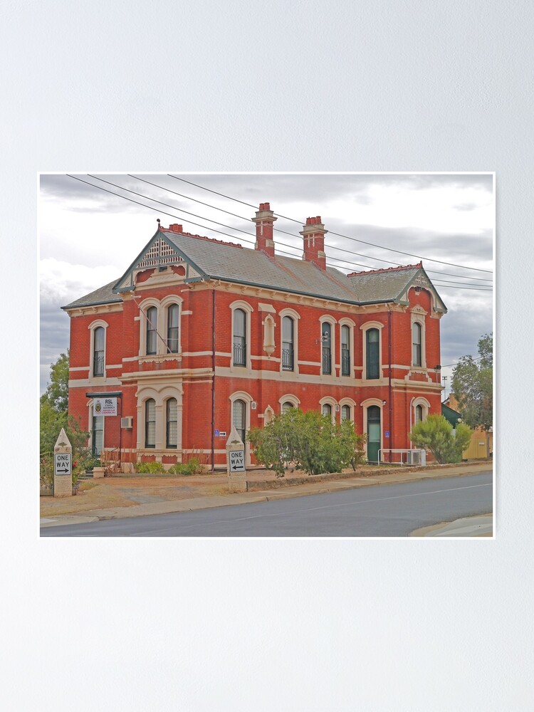 "RSL Building, Stawell, Victoria, Australia." Poster for Sale by ...
