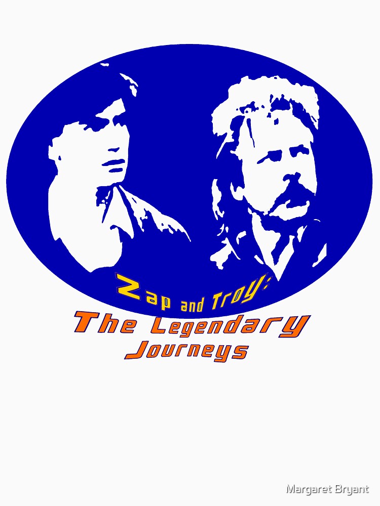 "Rowsdower: Zap And Troy the Legendary Journeys Tee (colorful version ...