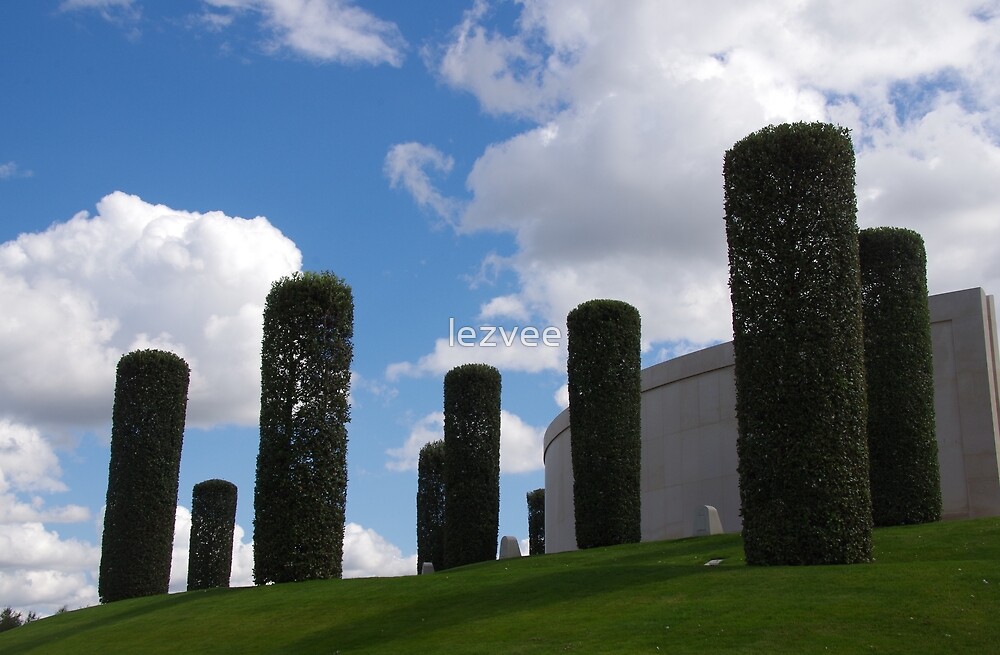 "Tree Pillars" by lezvee | Redbubble