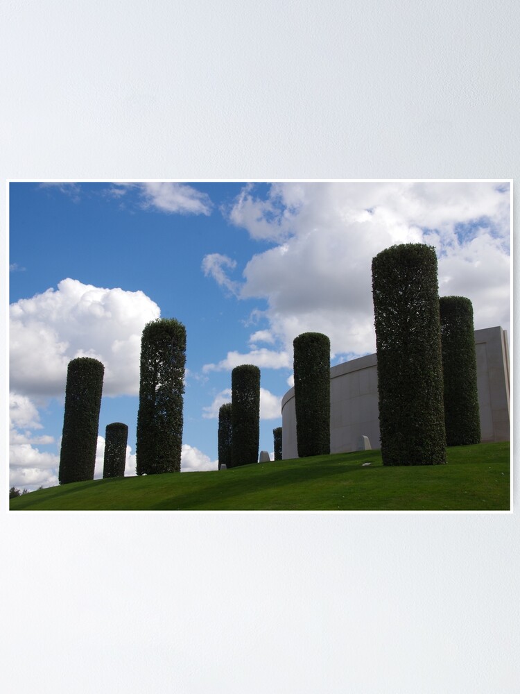 "Tree Pillars" Poster for Sale by lezvee | Redbubble