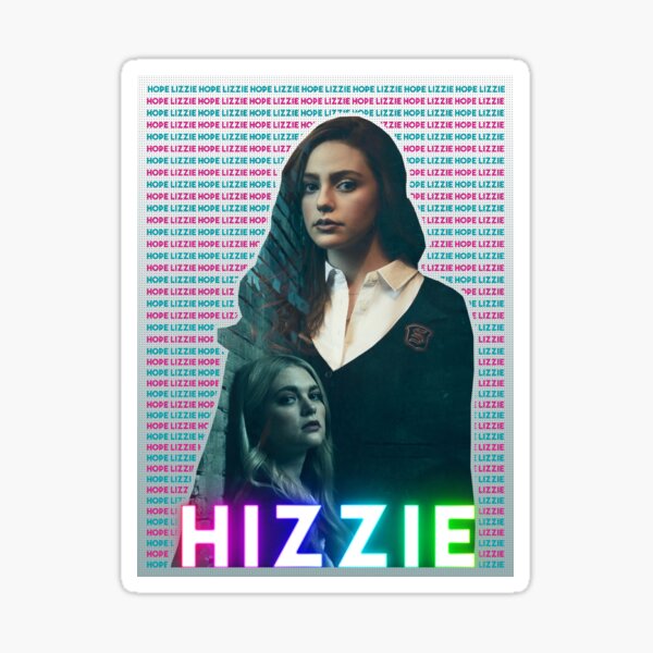 "Legacies "Hizzie" Colorful Poster With Background" Sticker for Sale by ...