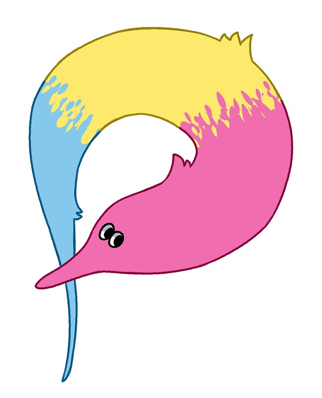 "Pan worm on a string" by SleepingRogue | Redbubble