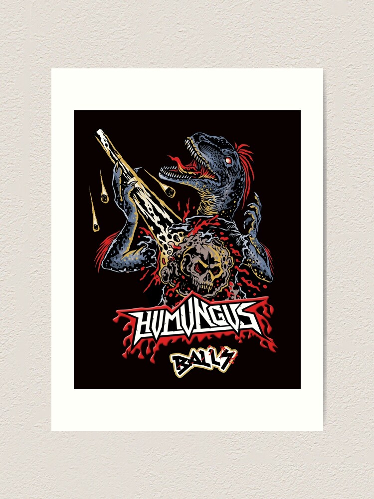 "HUMUNGUS Balls Album Artwork" Art Print by KILLERMETAL | Redbubble