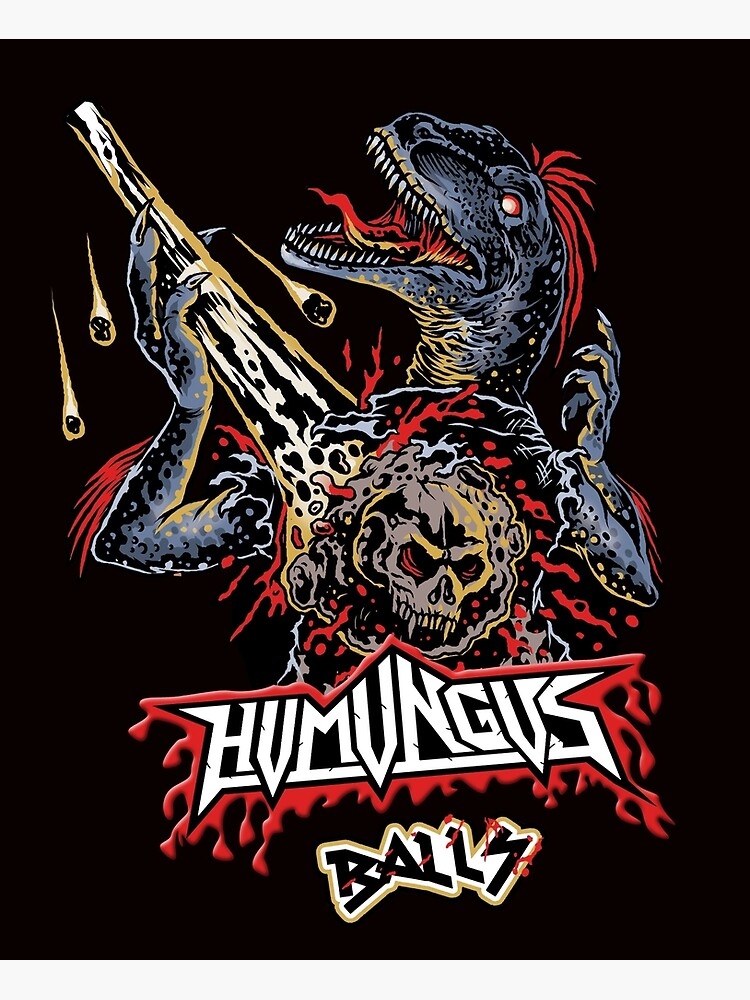 "HUMUNGUS Balls Album Artwork" Art Print by KILLERMETAL | Redbubble