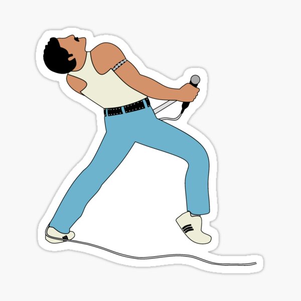 "Sing" Sticker for Sale by anklebiter | Redbubble