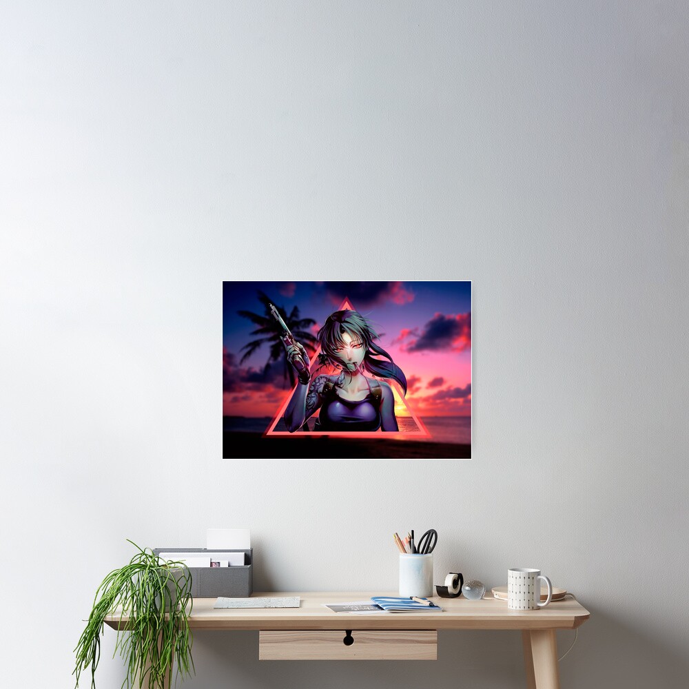 "Black Lagoon Revy" Poster by terpres | Redbubble