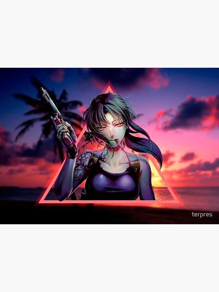 "Black Lagoon Revy" Poster by terpres | Redbubble