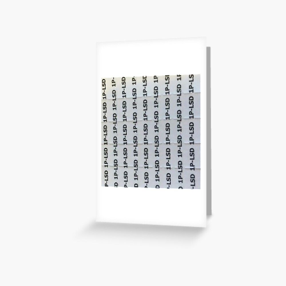 "1P-LSD" Greeting Card for Sale by JesusOfRa-e | Redbubble