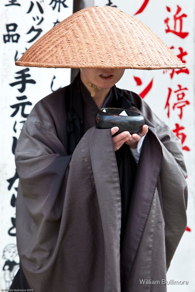 "Buddhist Monk • Kiyomizu-dera • Japan" by William Bullimore | Redbubble