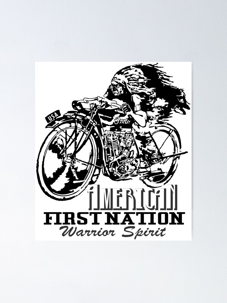 "AMERICAN Warrior Spirit First Nation" Poster for Sale by comancha ...