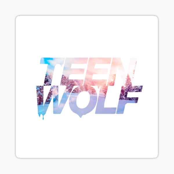 "Teen wolf logo" Sticker for Sale by clair-ette | Redbubble