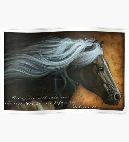 Bible Verse Horse Posters | Redbubble