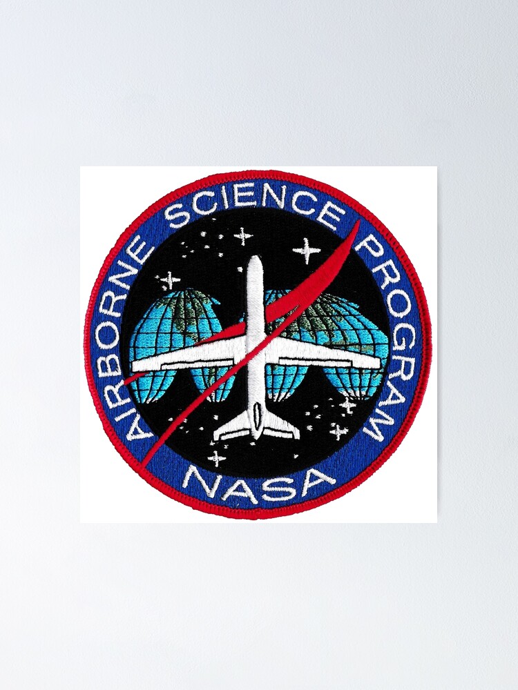 "NASA Airborne Science Program Logo" Poster by Quatrosales | Redbubble