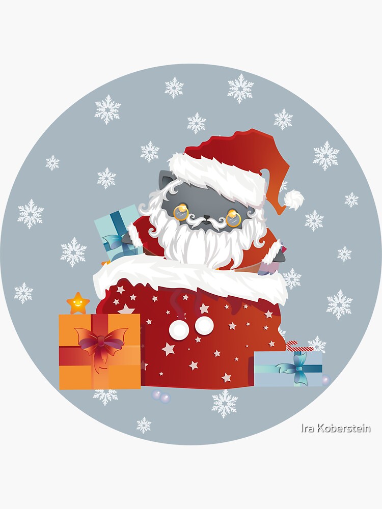 "Mauwie surprise!" Sticker by Ira-Koberstein | Redbubble