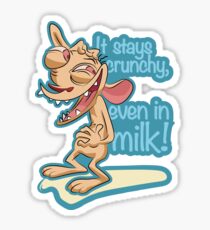 And Log Ren Stimpy Stickers | Redbubble