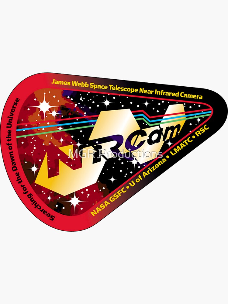 "Near Infrared Camera Logo" Sticker by Quatrosales | Redbubble