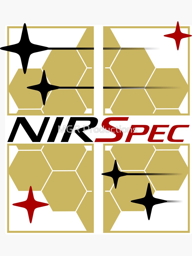"Near Infrared Spectrograph Logo" Sticker for Sale by Quatrosales ...