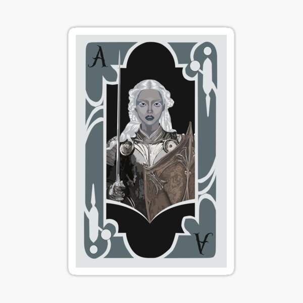 "Alice in Wonderland Ace card" Sticker by hasnazaf | Redbubble