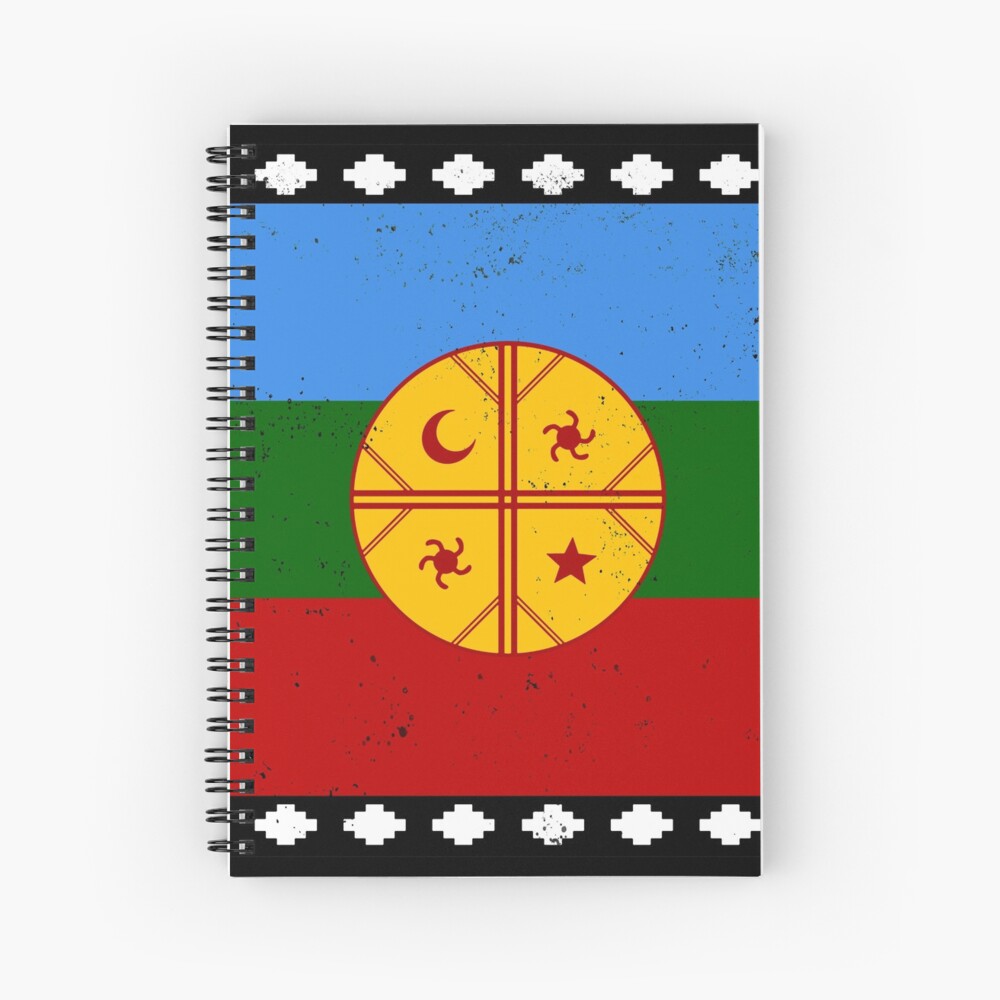 Cuaderno de espiral «Bandera Mapuche, Bandera Mapuche, Pueblos ...