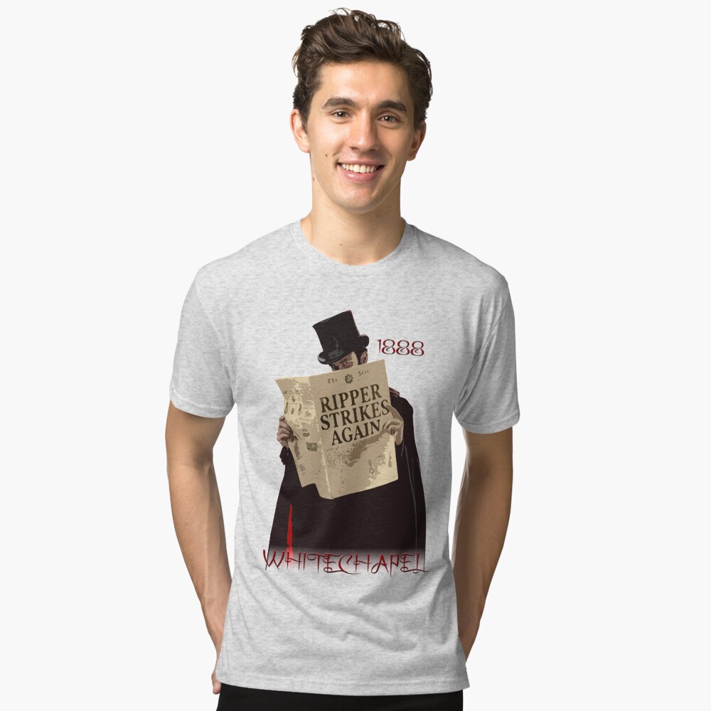 "Jack The Ripper - 1888 Whitechapel" Sticker for Sale by Scott Bradley ...