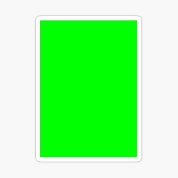 "Green Screen" Sticker for Sale by MACK20 | Redbubble