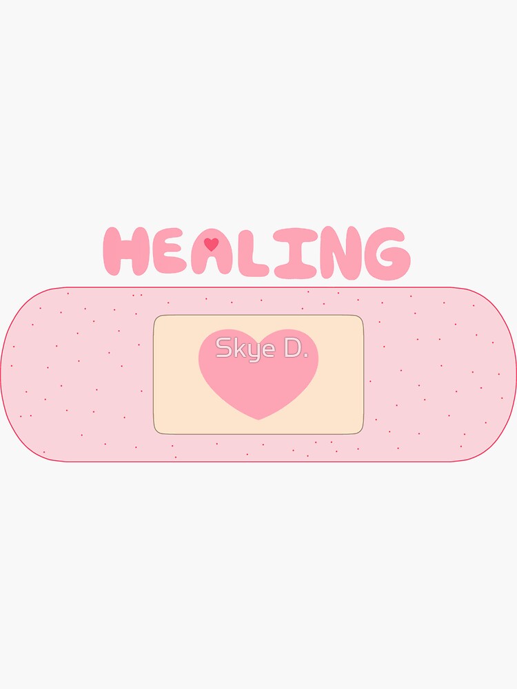"Healing" Sticker for Sale by milkyteamouse | Redbubble