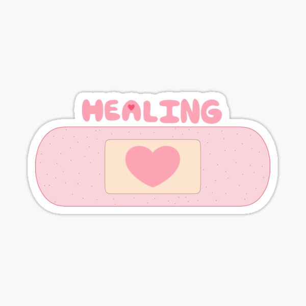 "Healing" Sticker for Sale by milkyteamouse | Redbubble