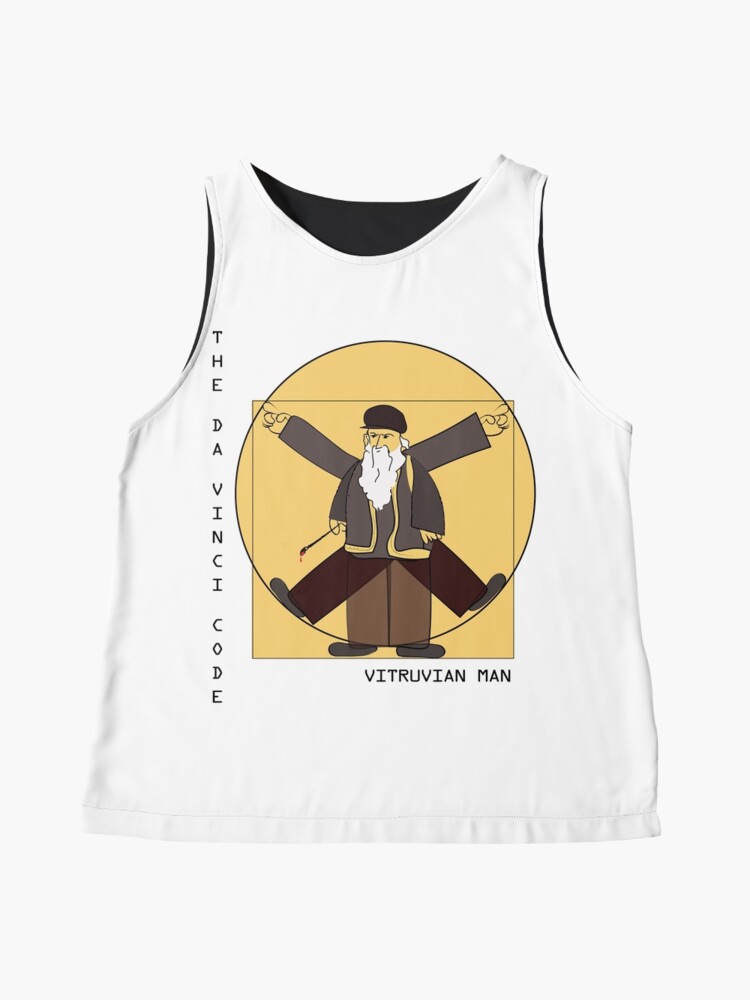 Blusa Sin Mangas «obras De Leonardo Da Vinci Ilustración De Dibujos