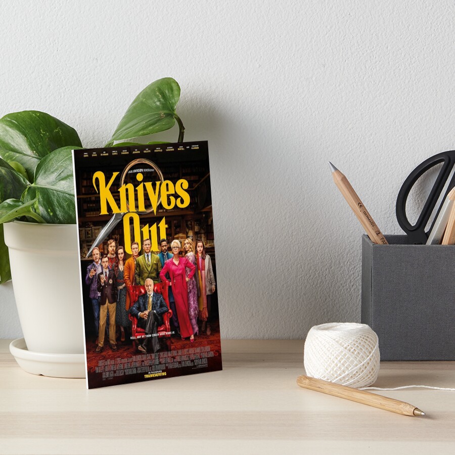 "Knives Out" Poster for Sale by aidenastace | Redbubble