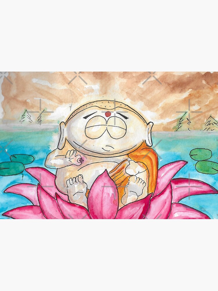 "Zen Cartman South Park Fan Art" Art Print for Sale by WildWingAcres ...