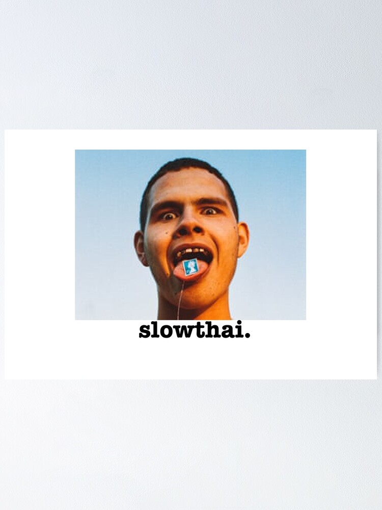 "Slowthai" Poster for Sale by another----kind | Redbubble