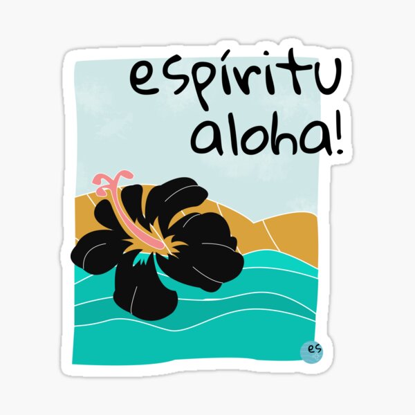 "Aloha Spirit" Sticker for Sale by Lukas-lukitas | Redbubble