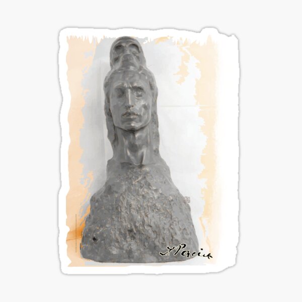 "God of War by Romanian Symbolist Sculptor Dimitrie Paciurea, with his ...