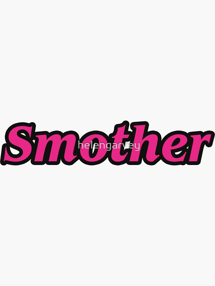 "Smother" Sticker for Sale by helengarvey | Redbubble