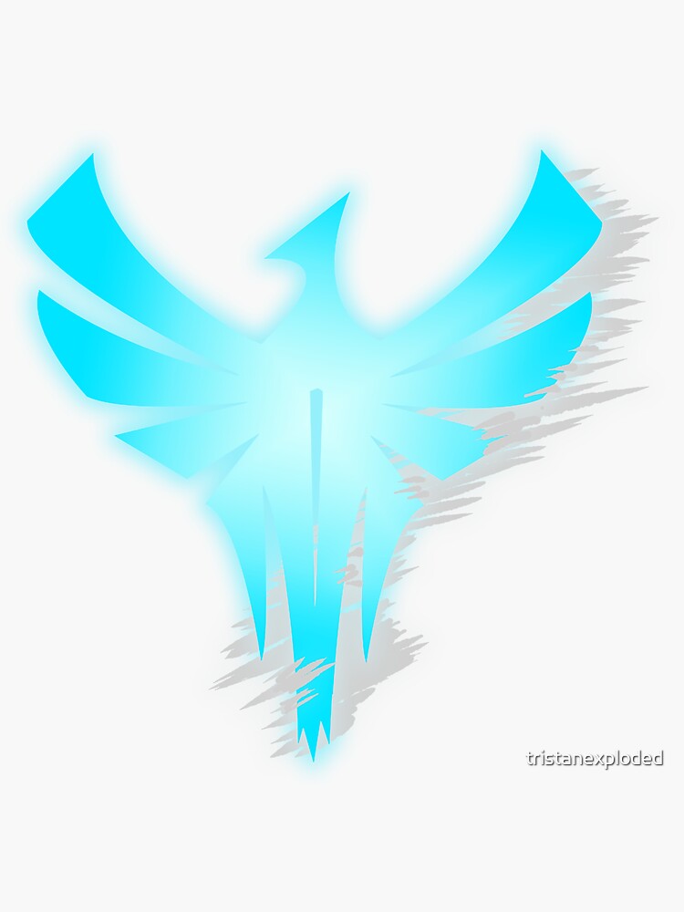 "Glowing Zofia Logo" Sticker for Sale by tristanexploded | Redbubble