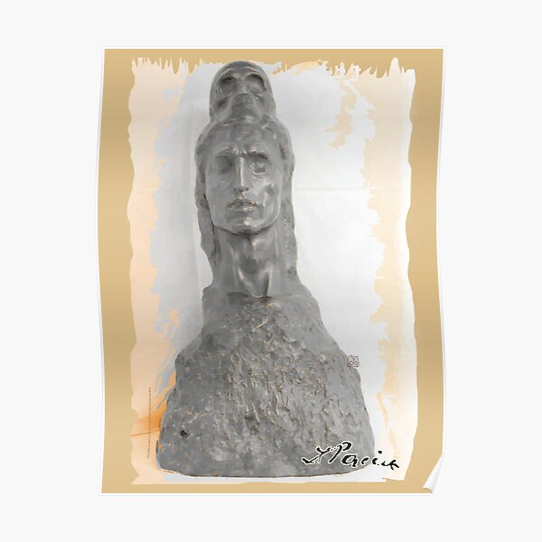 "God of War by Romanian Symbolist Sculptor Dimitrie Paciurea, with his ...